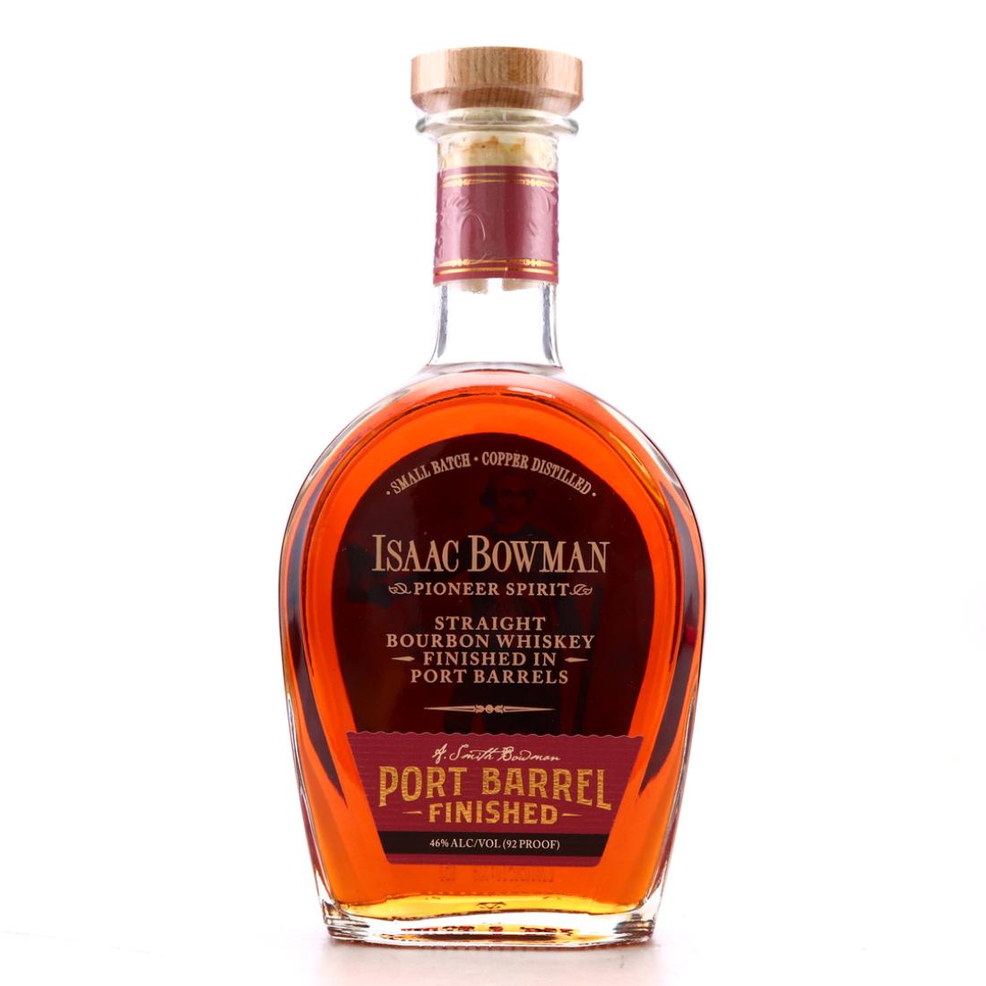Isaac Bowman Port Barrel Finished Bourbon Whisky | Whisky Auctioneer
