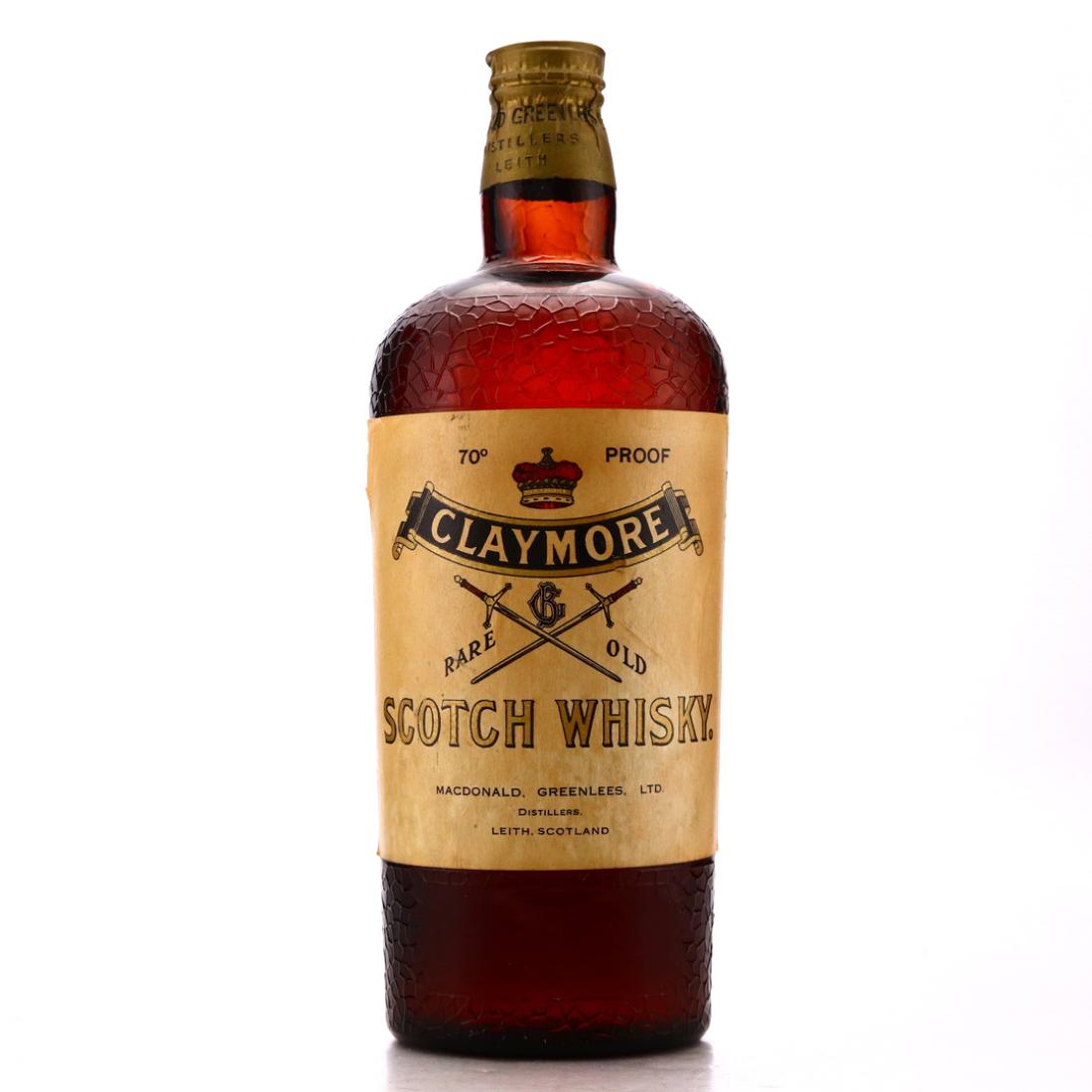 Claymore Rare Old Scotch Whisky circa 1930s-40s Whisky | Whisky Auctioneer