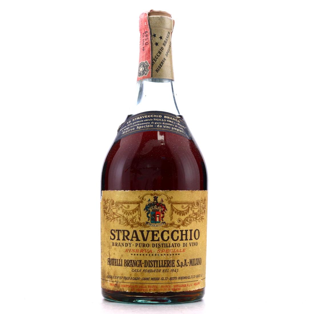 Branca Stravecchio Riserva Speciale Brandy 1960s Whisky | Whisky Auctioneer