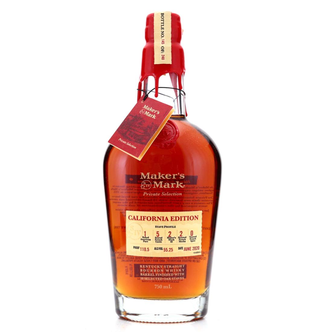Maker's Mark Private Selection / California Edition Whisky | Whisky ...
