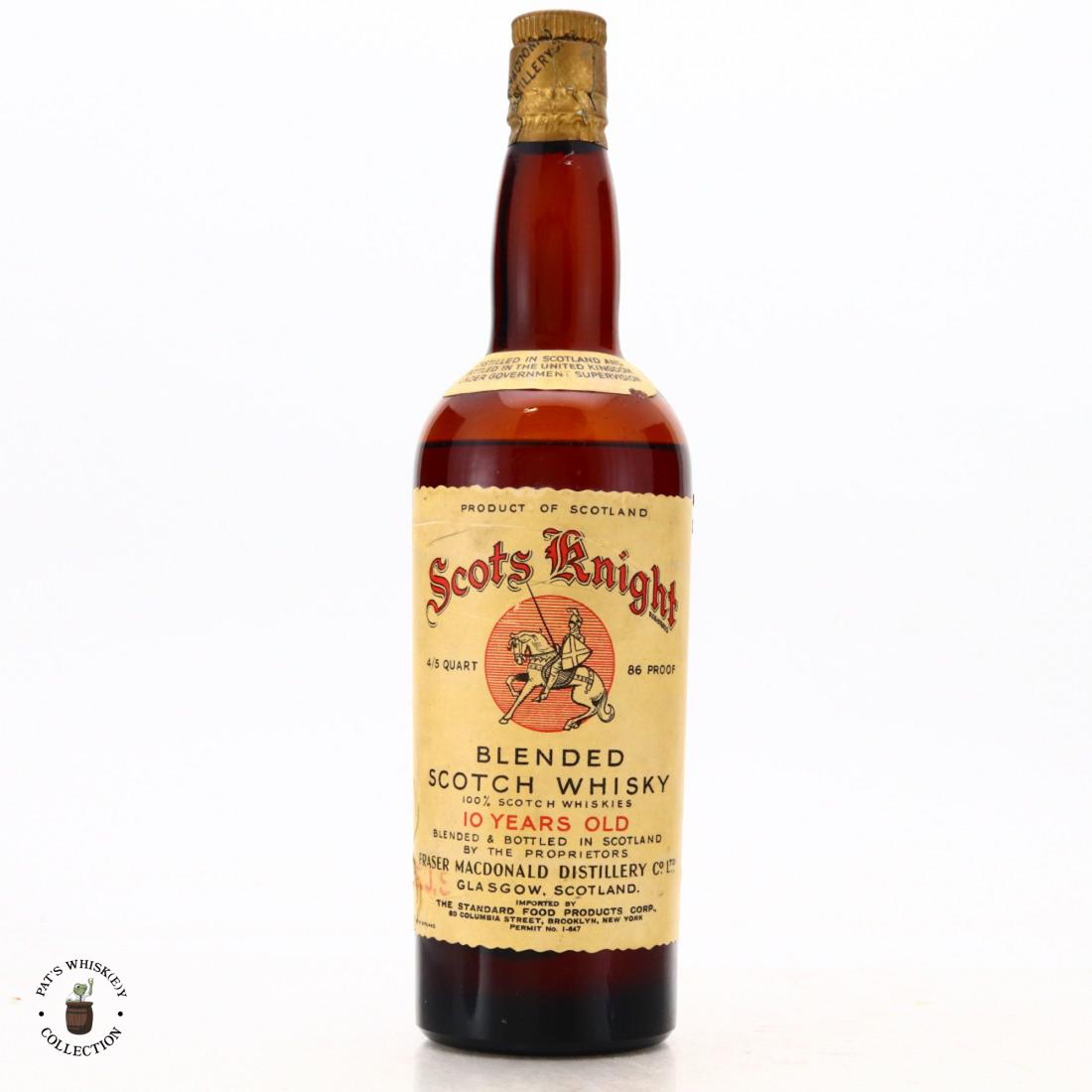 Scots Knight 10 Year Old Blended Scotch Whisky Whisky | Whisky Auctioneer