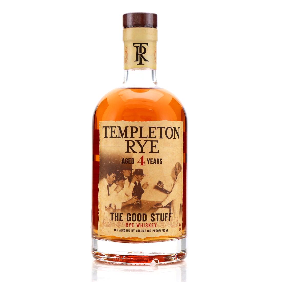 Templeton 4 Year Old Rye Whisky | Whisky Auctioneer
