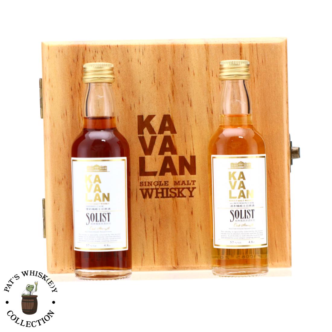Kavalan Solist Miniature x 2 Whisky | Whisky Auctioneer