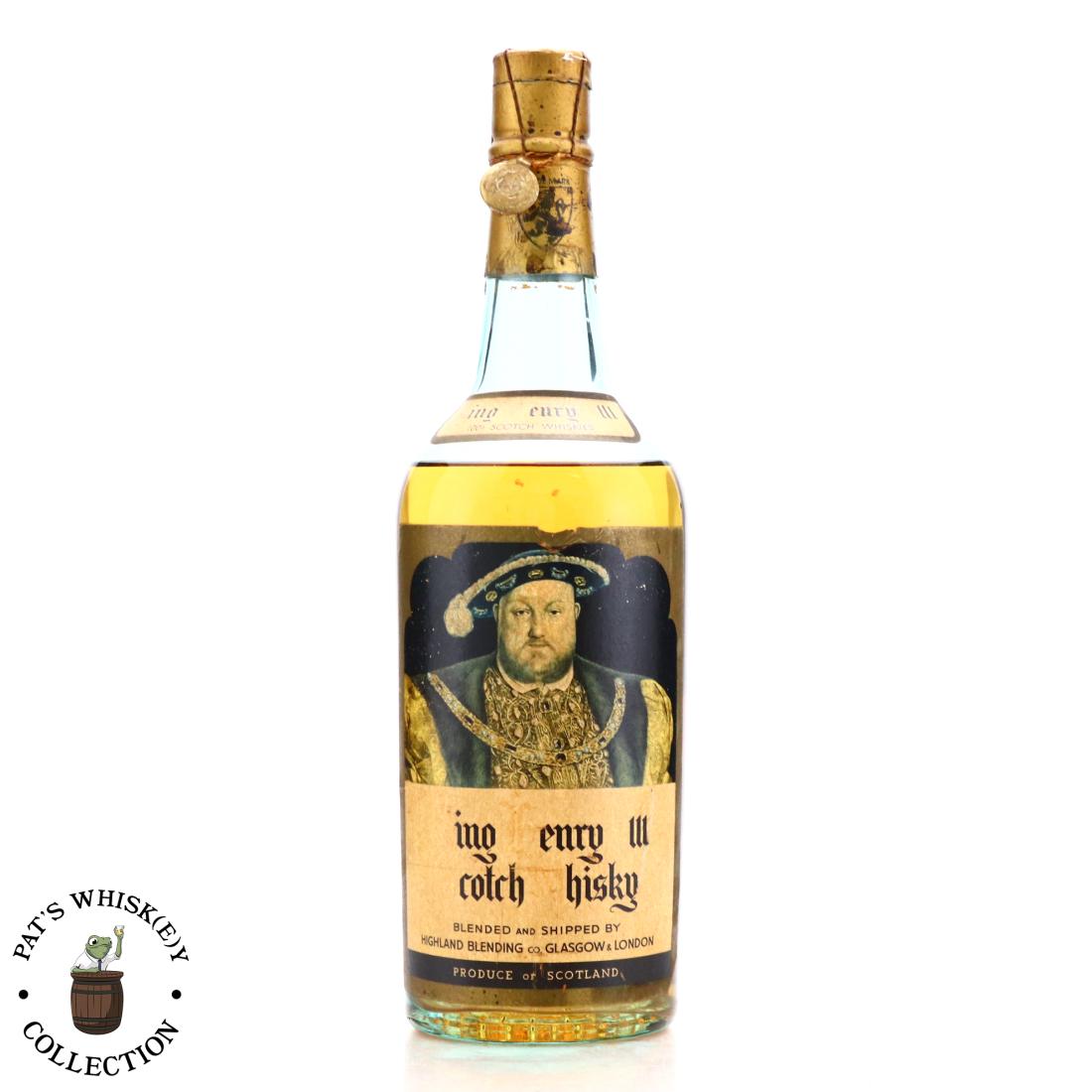 King Henry VIII Scotch Whisky 1950s Whisky | Whisky Auctioneer