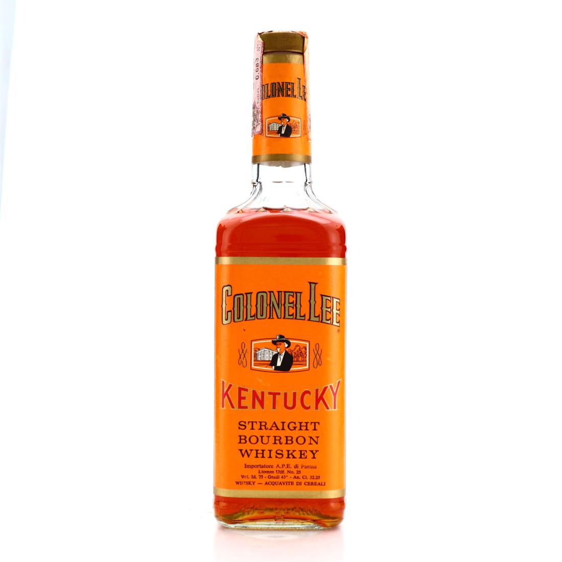 Colonel Lee Kentucky Straight Bourbon 1968 Whisky | Whisky Auctioneer