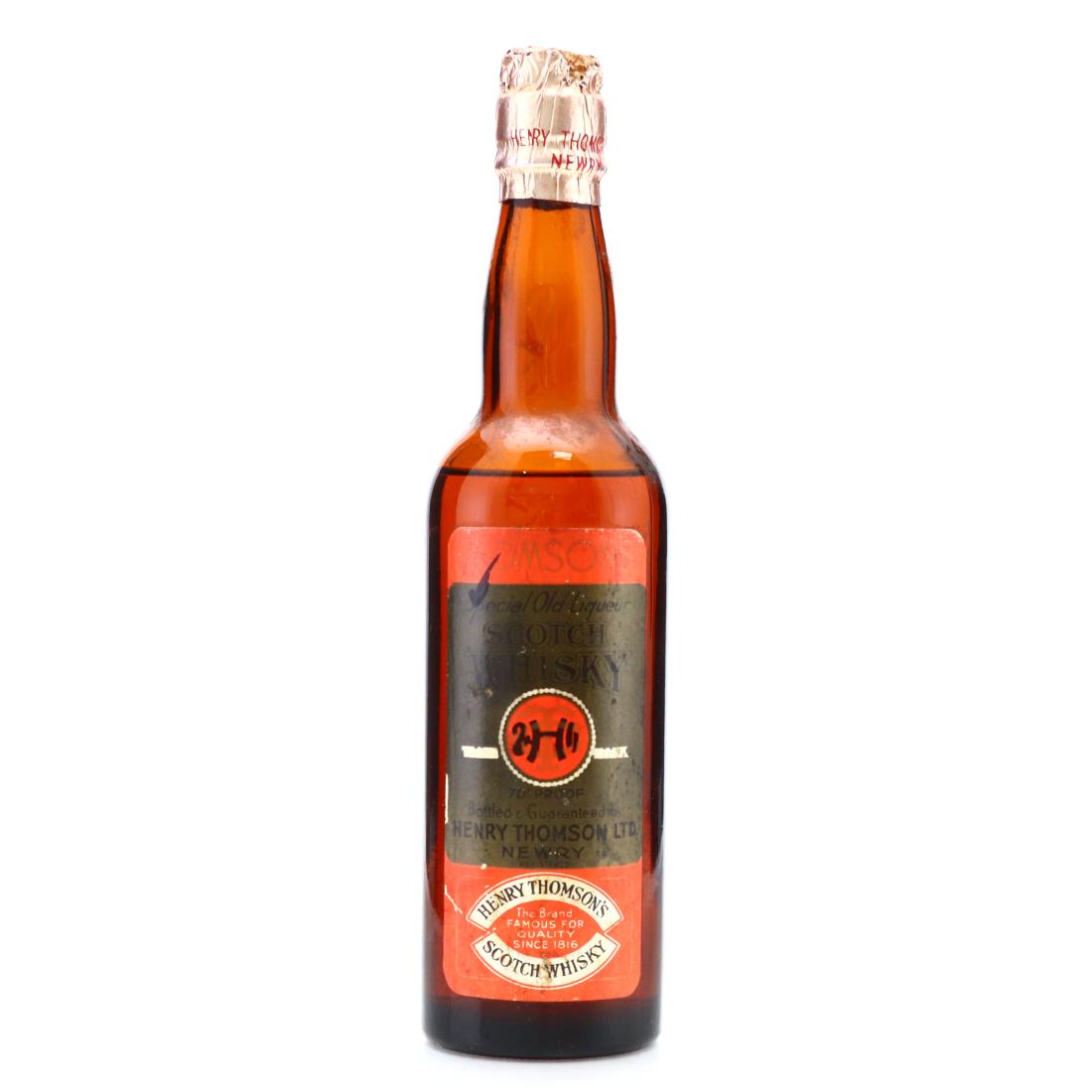 Henry Thomson's Scotch Whisky Liqueur circa 1960s Whisky | Whisky ...