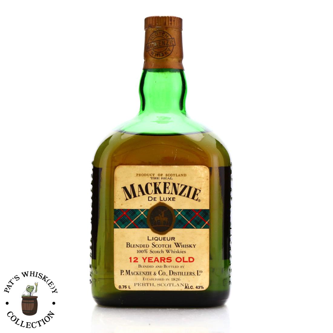 The Real Mackenzie 12 Year Old De Luxe Scotch Whisky 1960s Whisky ...