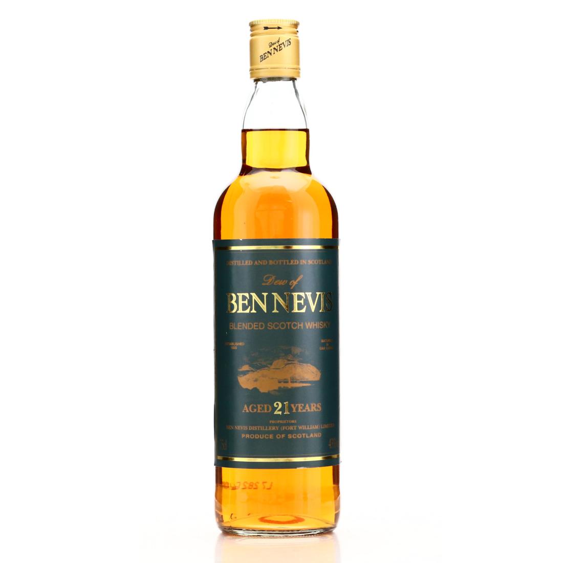 Dew of Ben Nevis 21 Year Old 1980s Whisky | Whisky Auctioneer