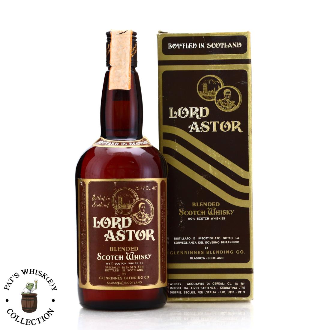 Lord Astor Scotch Whisky 1970s Whisky | Whisky Auctioneer