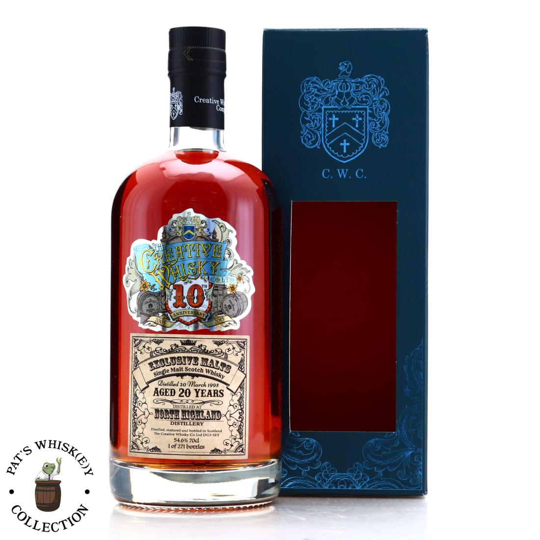 North Highland Single Malt 1993 Exclusive Malts Co 20 Year Old / 10th ...