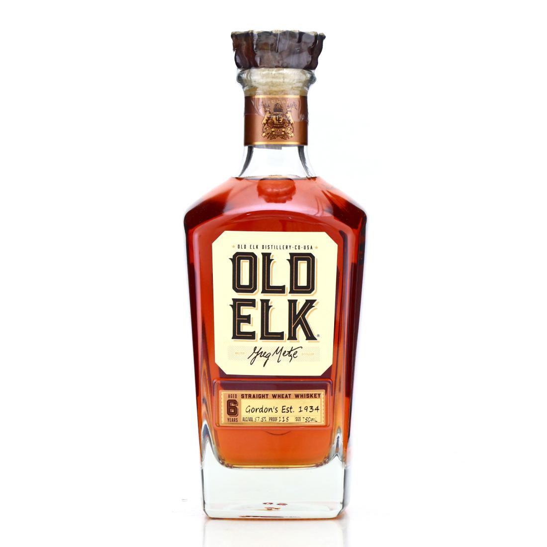 Old Elk 6 Year Old Straight Wheat Whiskey / Gordon's Whisky | Whisky Auctioneer