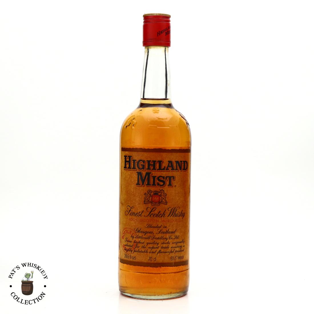 Highland Mist Littlemill Distillery Co Scotch Whisky 1980s Whisky ...