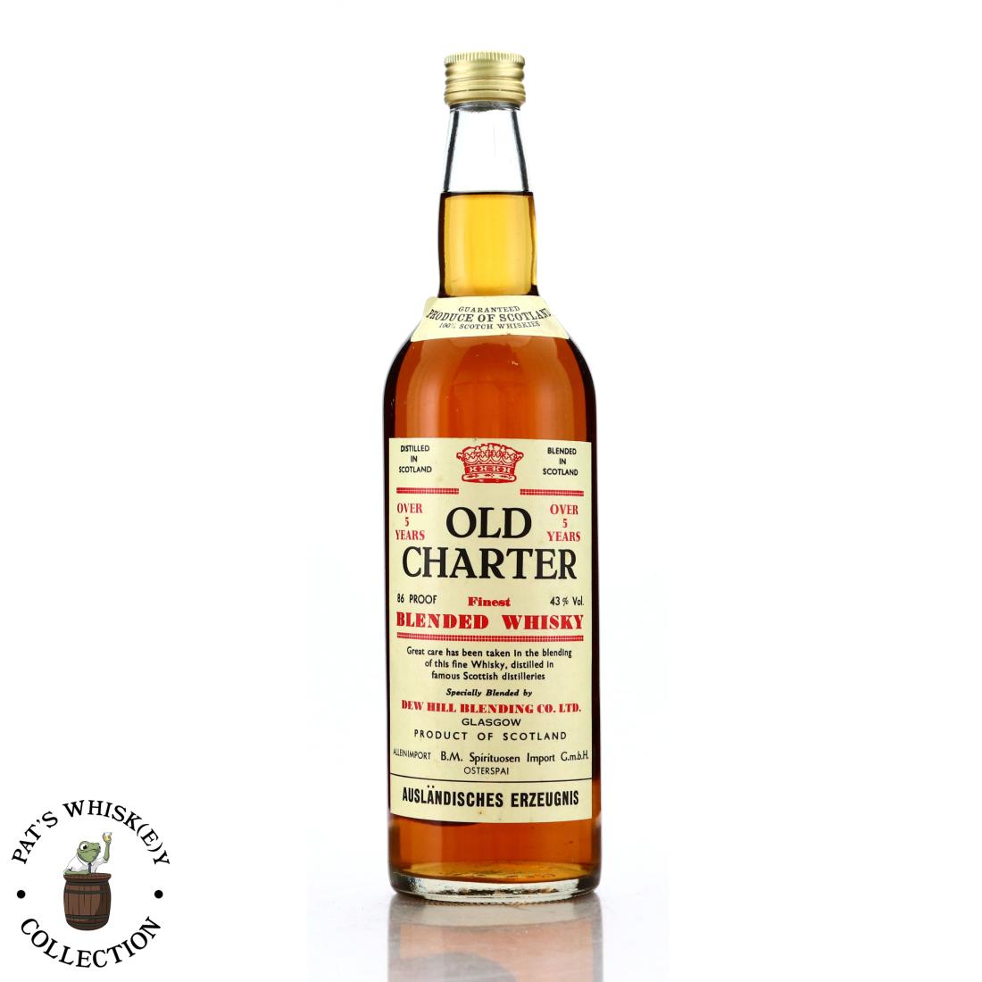 Old Charter 5 Year Old Scotch Whisky circa 1960-70s Whisky | Whisky ...