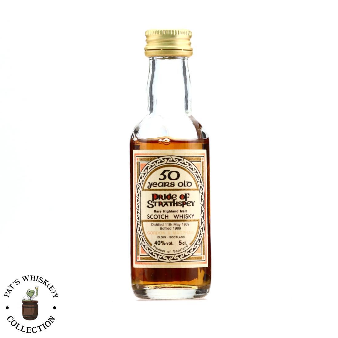 Pride of Strathspey 1939 Gordon and MacPhail 50 Year Old 'Book of Kells ...