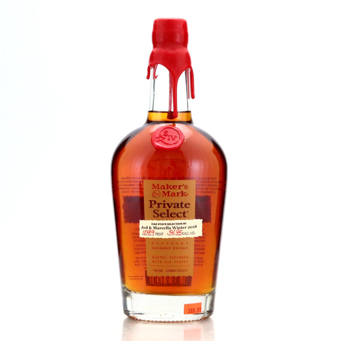 Maker's Mark Private Select / Jed and Marcella Winter 2018 Whisky ...