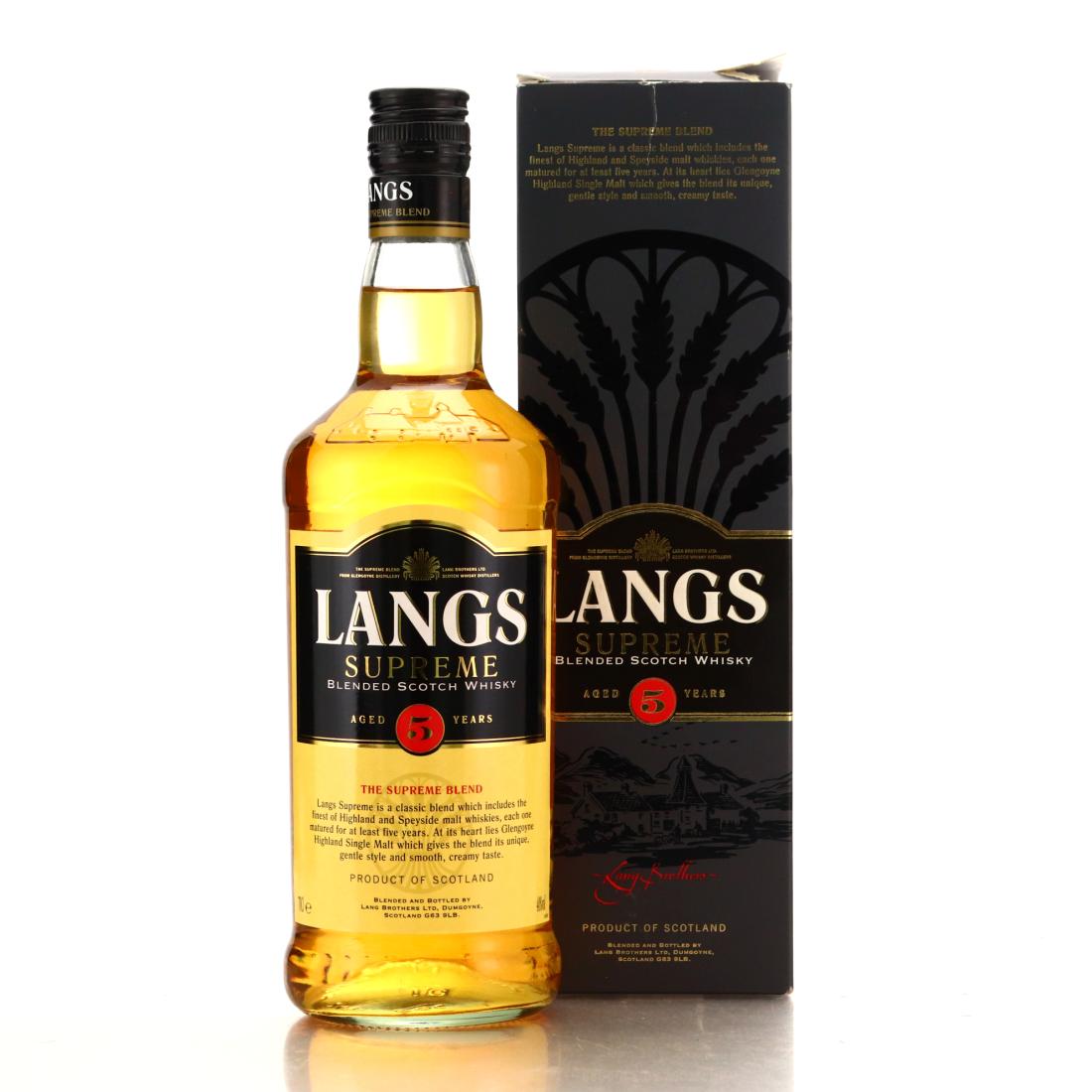 Langs 5 Year Old Whisky | Whisky Auctioneer