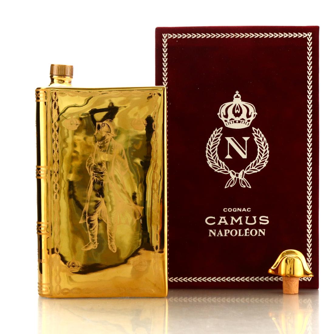 Camus Napoleon Bicentenary Cognac Decanter 1969 / 22k Gold Gilded Whisky | Whisky Auctioneer