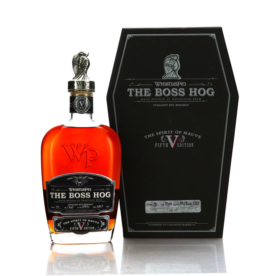 Whistlepig 13 Year Old Single Barrel Rye #51 / The Boss Hog 5th Edition ...