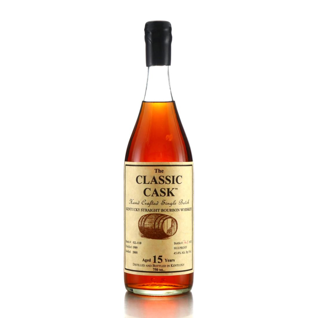 The Classic Cask 1989 15 Year Old Kentucky Straight Bourbon Batch GL ...