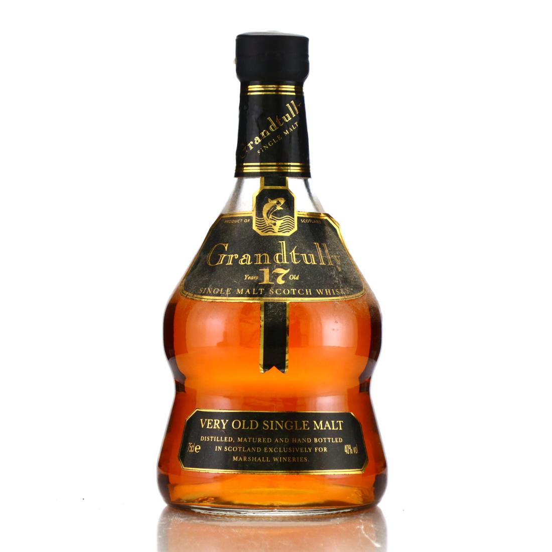Grandtully 17 Year Old Single Malt 1980s / Marshall Wineries Whisky ...
