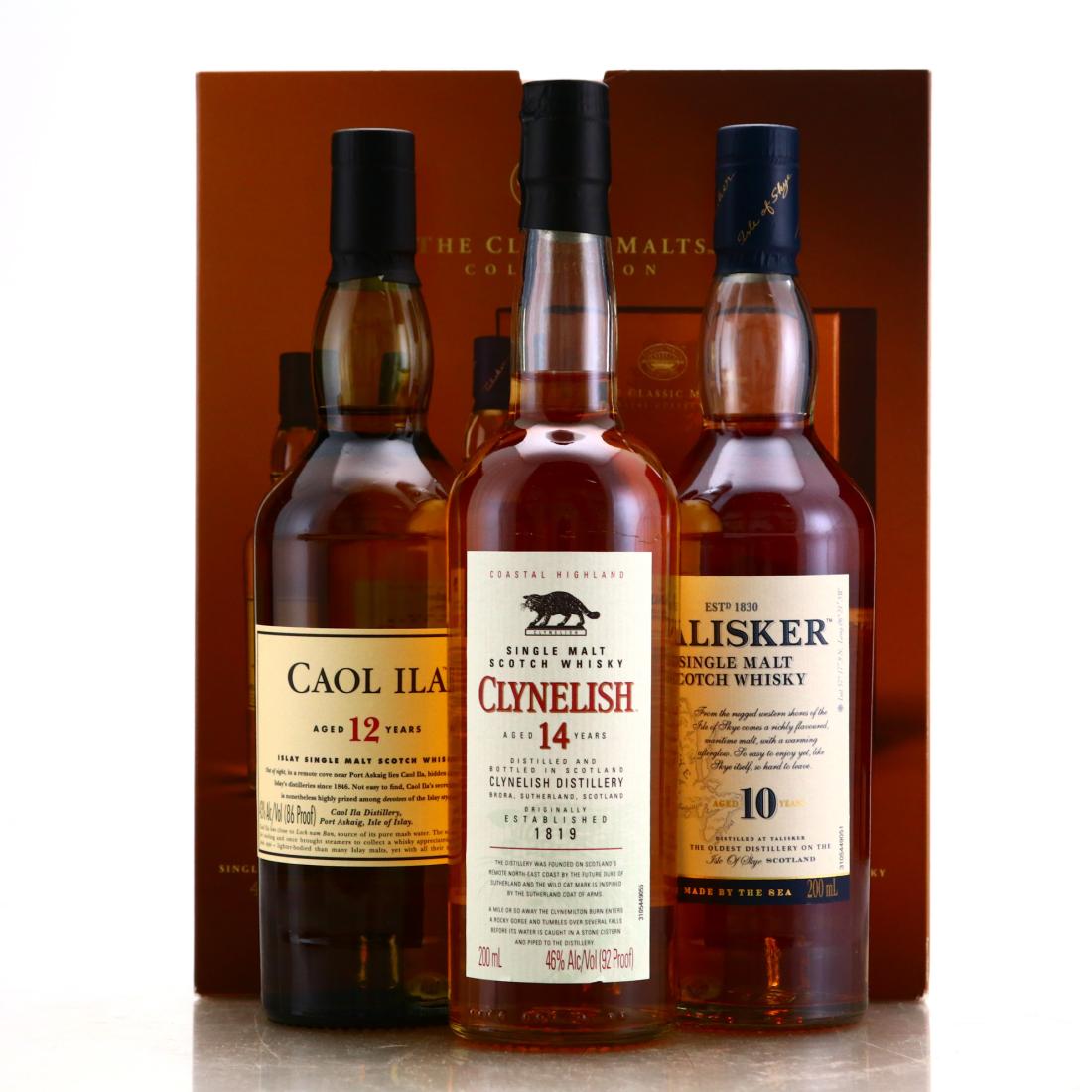 Classic Malts Collection 3 x 20cl - Caol Ila, Clynelish & Talisker - US ...