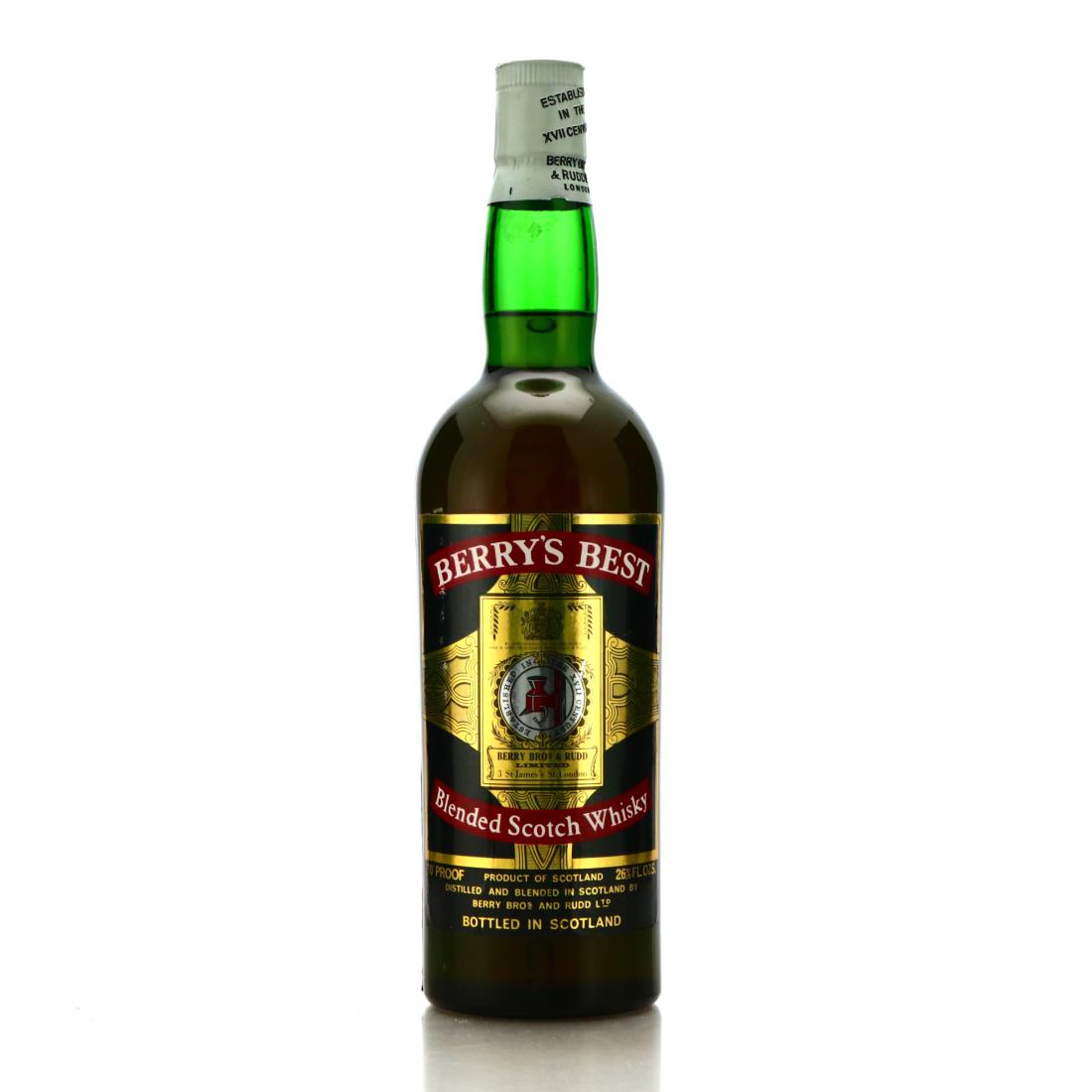 Berry's Best Scotch Whisky 1970s Whisky | Whisky Auctioneer
