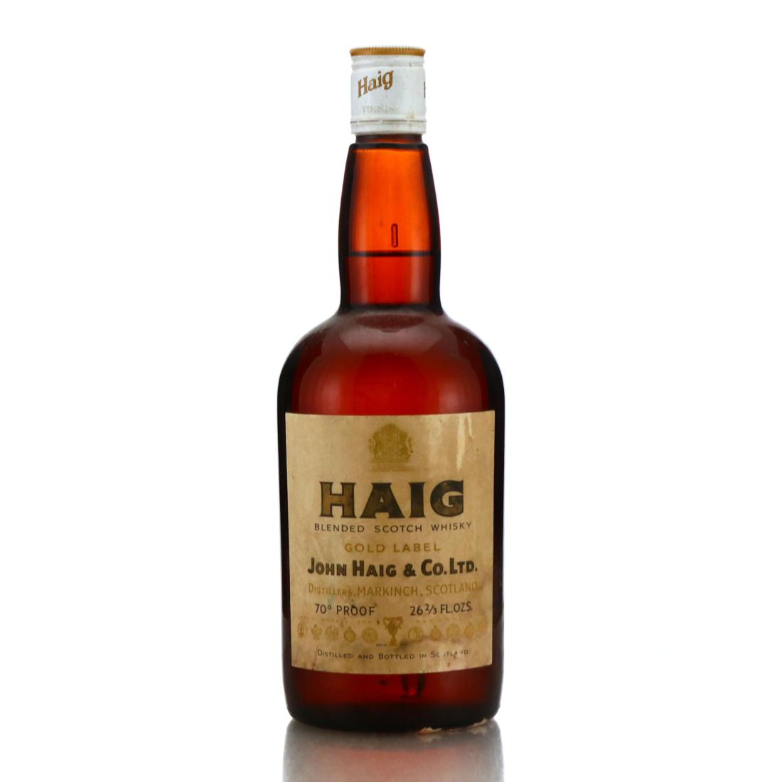 Haig Gold Label 1970s Whisky | Whisky Auctioneer