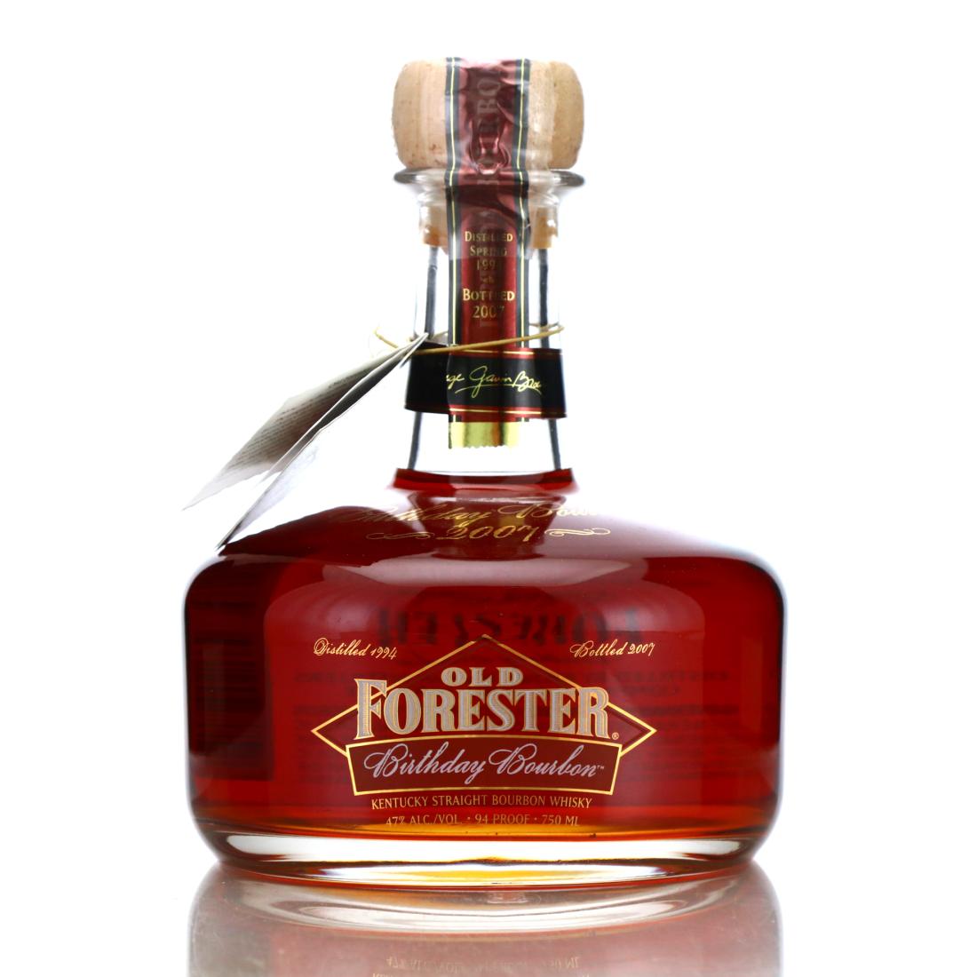 Old Forester 1994 Birthday Bourbon 2007 Release Whisky | Whisky Auctioneer