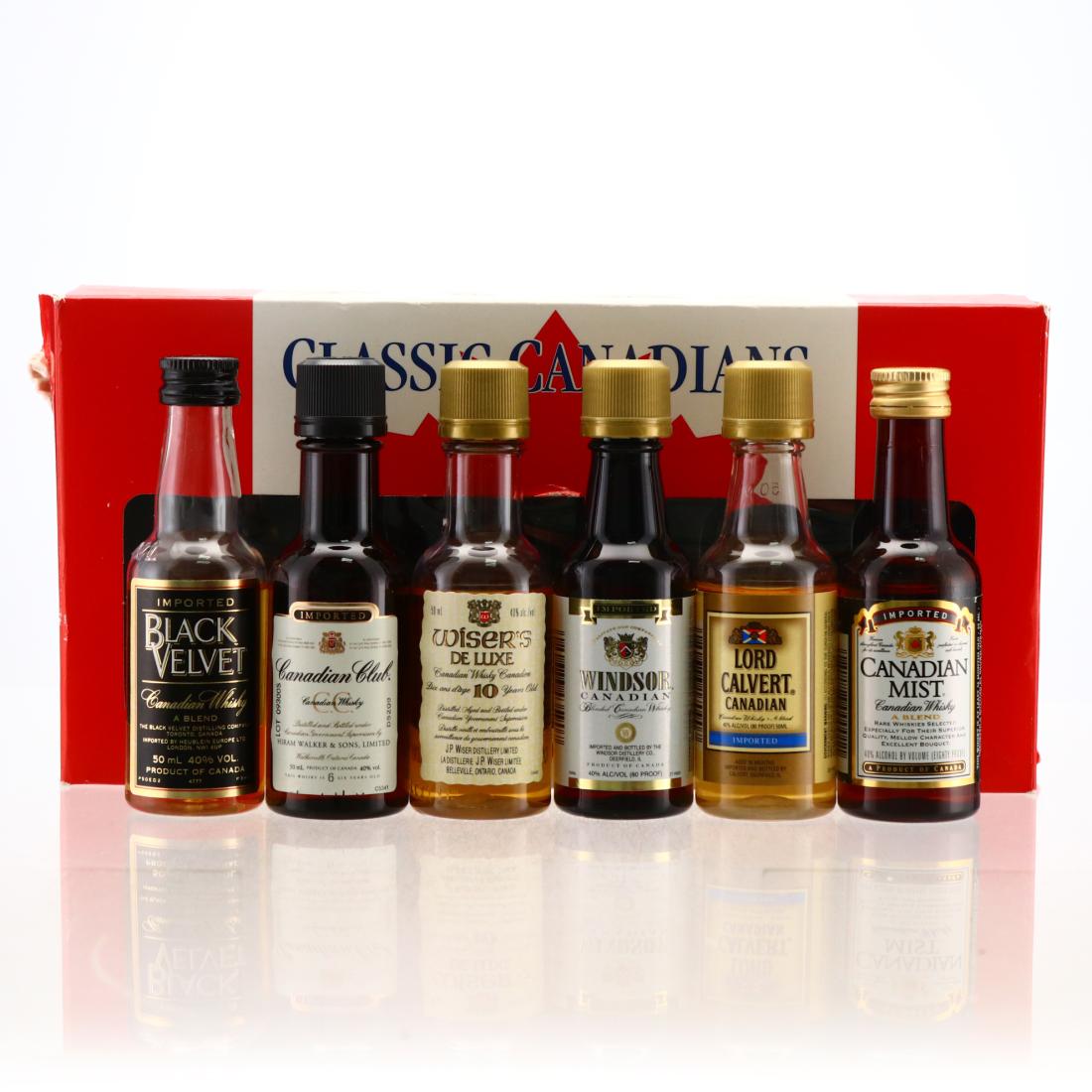 Canadian Miniatures x 6 Whisky | Whisky Auctioneer