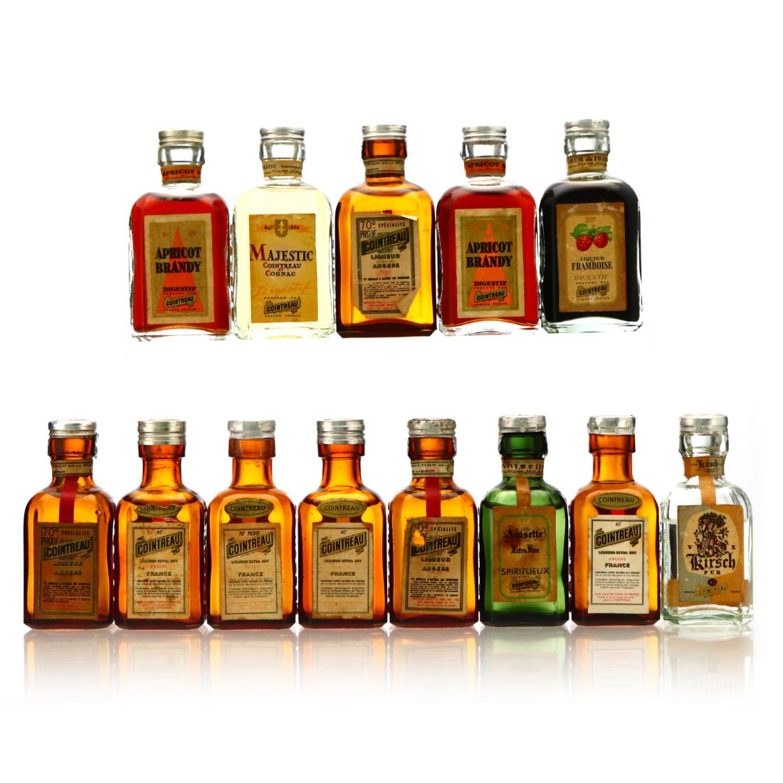 Cointreau Liqueur Miniature 1950s-80s x 13 Whisky | Whisky Auctioneer