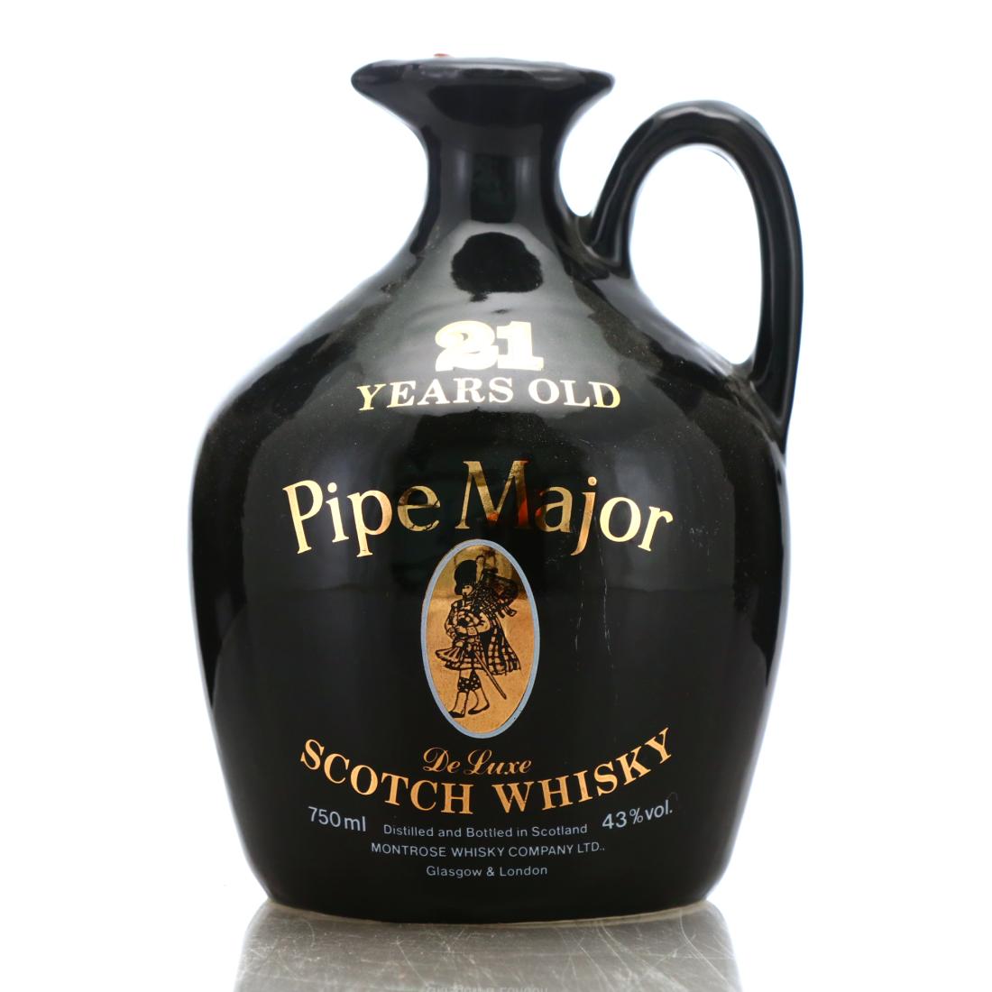 Pipe Major 21 Year Old Scotch Whisky Decanter 1980s Whisky | Whisky ...