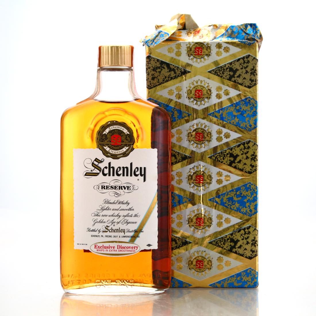 Schenley 100 Month Old Reserve Blended Whiskey Pint 1960 Whisky ...