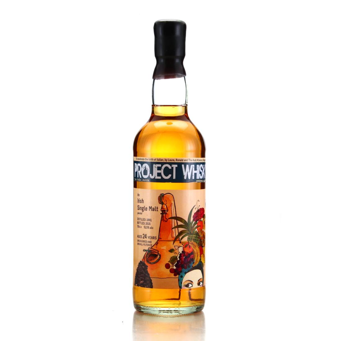 Irish Single Malt 1991 Project Whisky 24 Year Old Whisky | Whisky Auctioneer