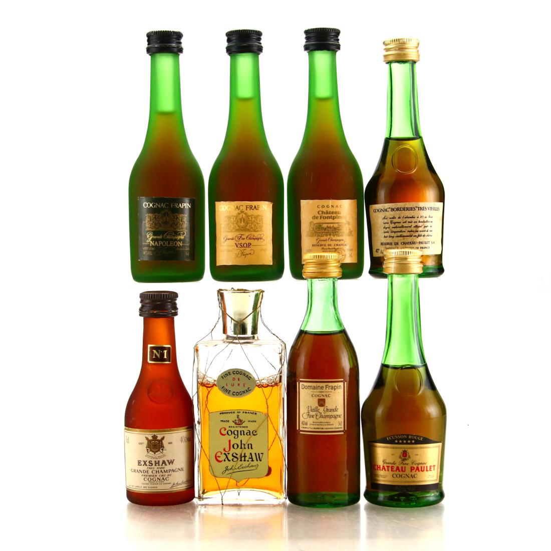 Cognac Miniatures x 8 Whisky | Whisky Auctioneer
