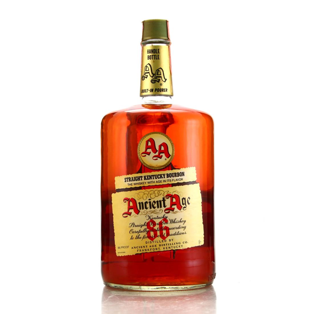 Ancient Age 86 Proof Kentucky Straight Bourbon 1.75 Litre 1980s Whisky ...
