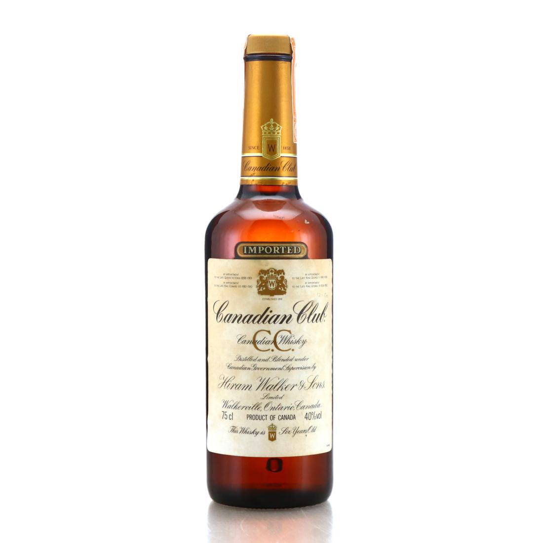 Canadian Club 6 Year Old 1980s Whisky | Whisky Auctioneer