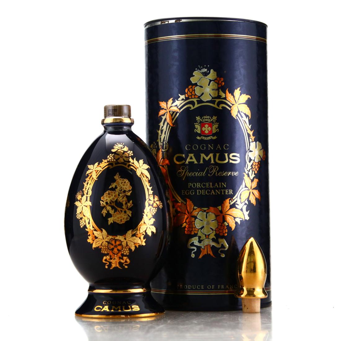 Camus Special Reserve - Porcelain Egg Decanter Whisky | Whisky Auctioneer