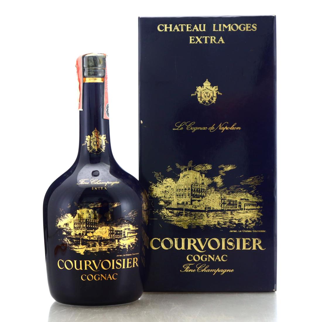 Courvoisier Chateau Limoges Cognac Decanter Whisky | Whisky Auctioneer