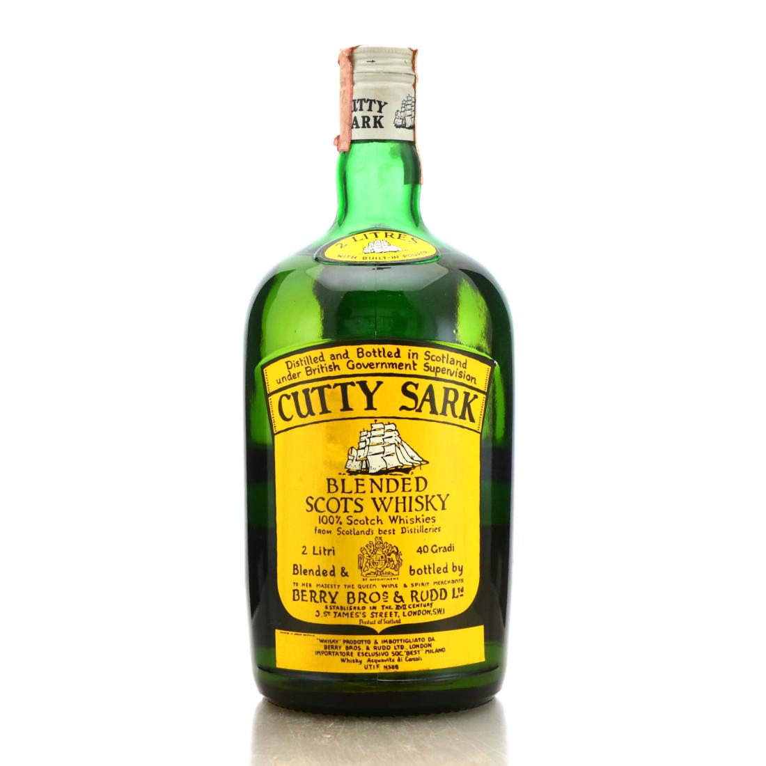 Cutty Sark Scots Whisky 2 Litre 1970s Whisky | Whisky Auctioneer