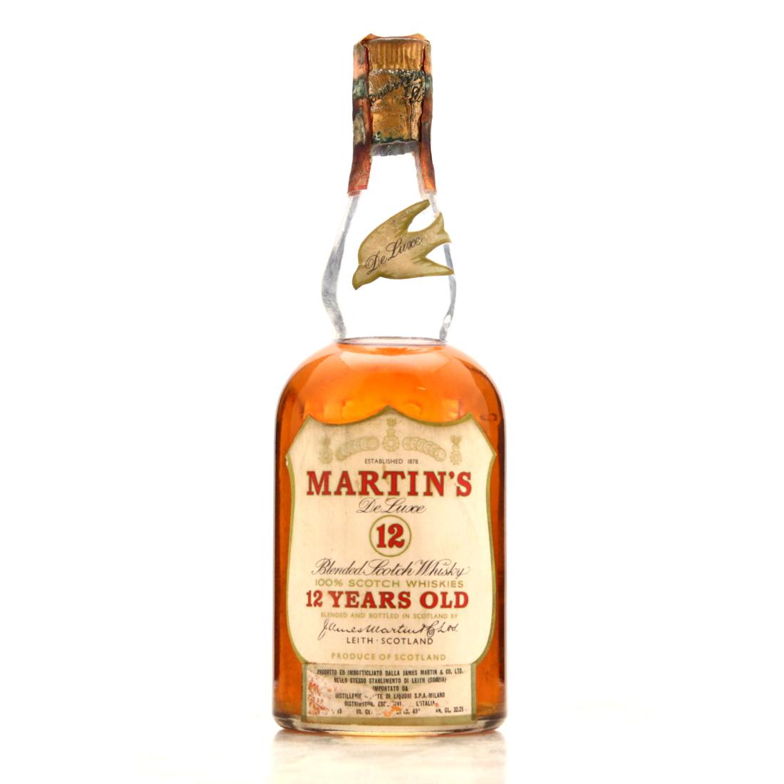 Martin's 12 Year Old Scotch Whisky 1960s Whisky | Whisky Auctioneer