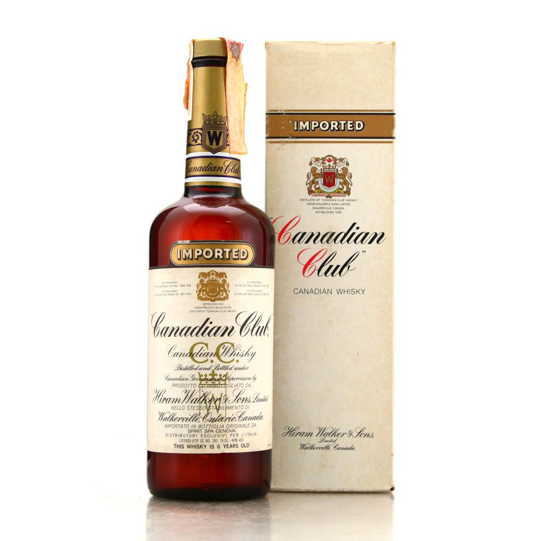 Canadian Club 1980 6 Year Old Whisky | Whisky Auctioneer