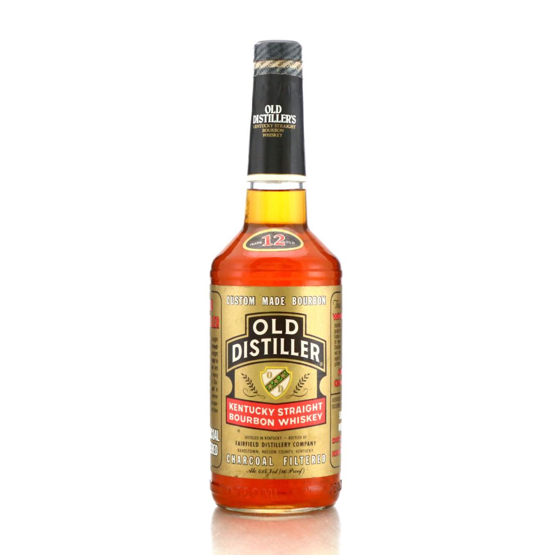 Old Distiller 12 Year Old Kentucky Straight Bourbon 1990s Whisky ...
