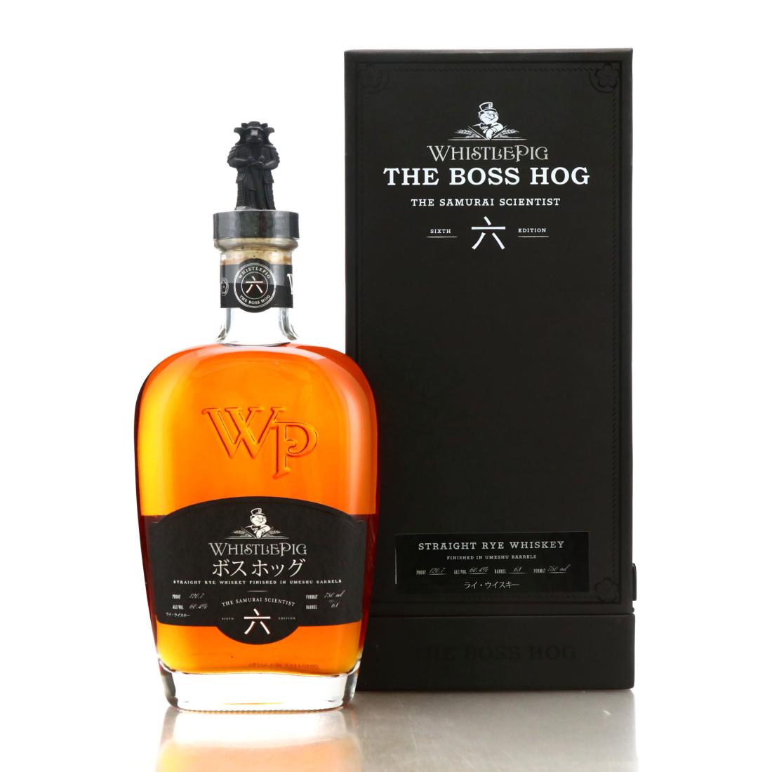 Whistlepig Single Barrel Rye #68 / The Boss Hog Samurai Scientist ...