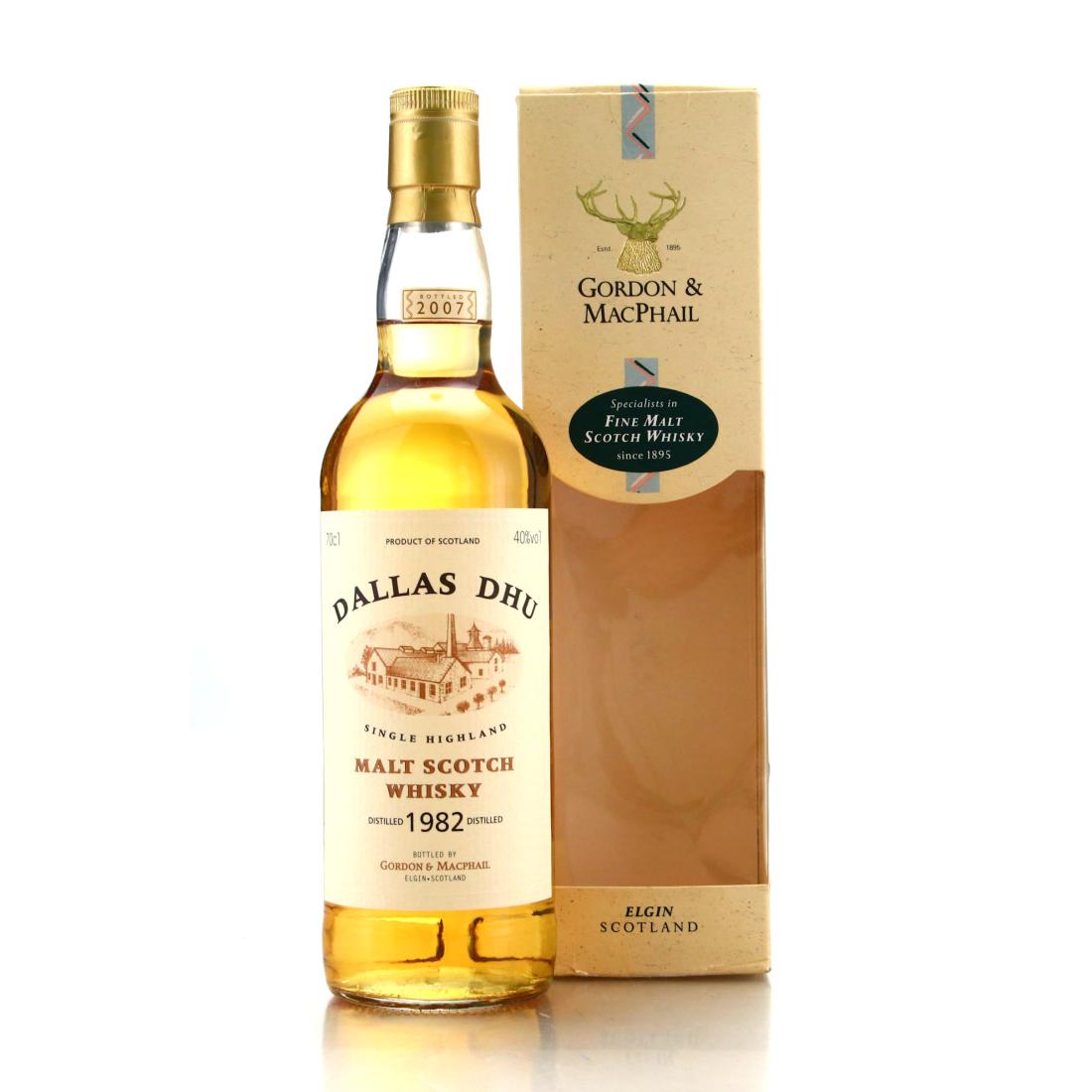 Dallas Dhu 1982 Gordon and MacPhail Whisky | Whisky Auctioneer