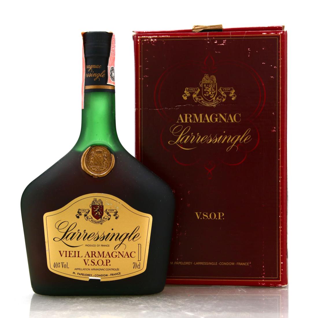 Larressingle V.S.O.P. Armagnac Whisky | Whisky Auctioneer