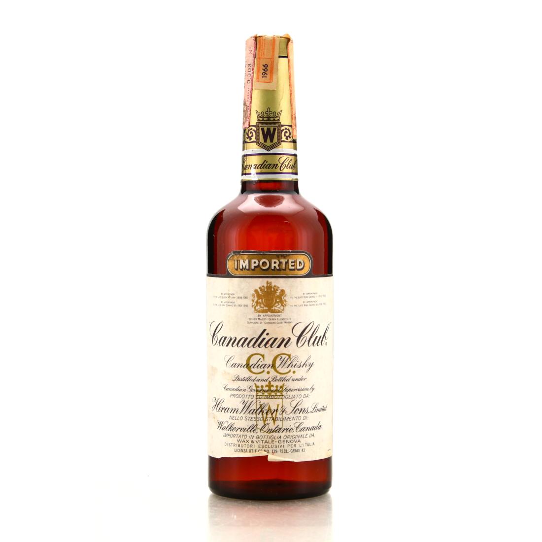 Canadian Club 1966 Canadian Whisky Whisky | Whisky Auctioneer