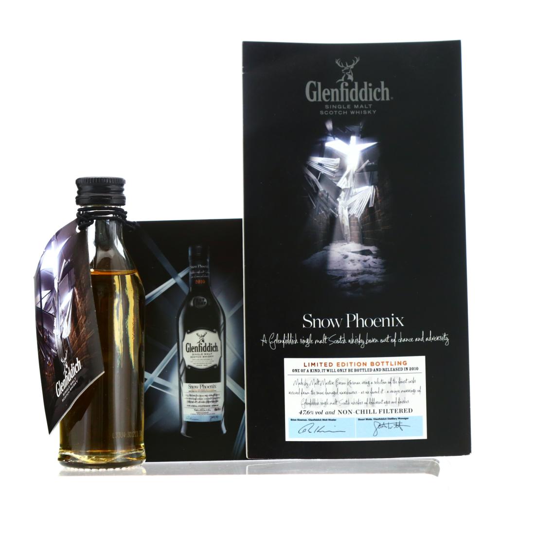 Glenfiddich Snow Phoenix Miniature Whisky | Whisky Auctioneer