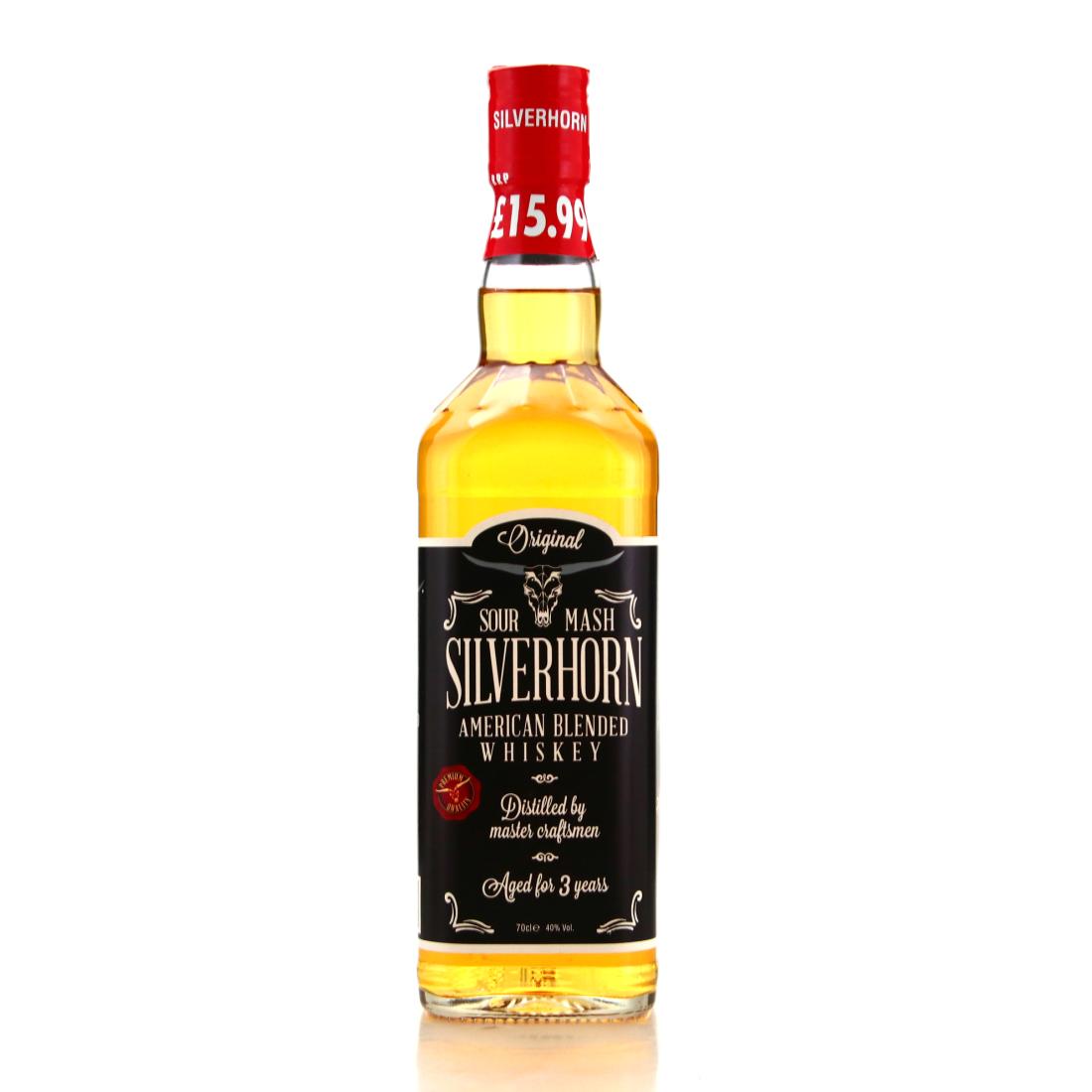 Silverhorn 3 Year Old Sour Mash American Whiskey Whisky | Whisky Auctioneer