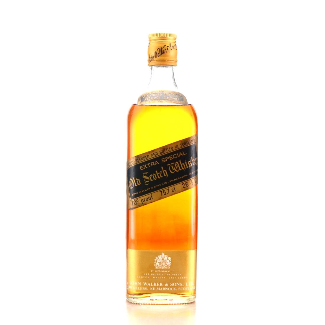 John Walker Extra Special Black Label 1960s Whisky | Whisky Auctioneer