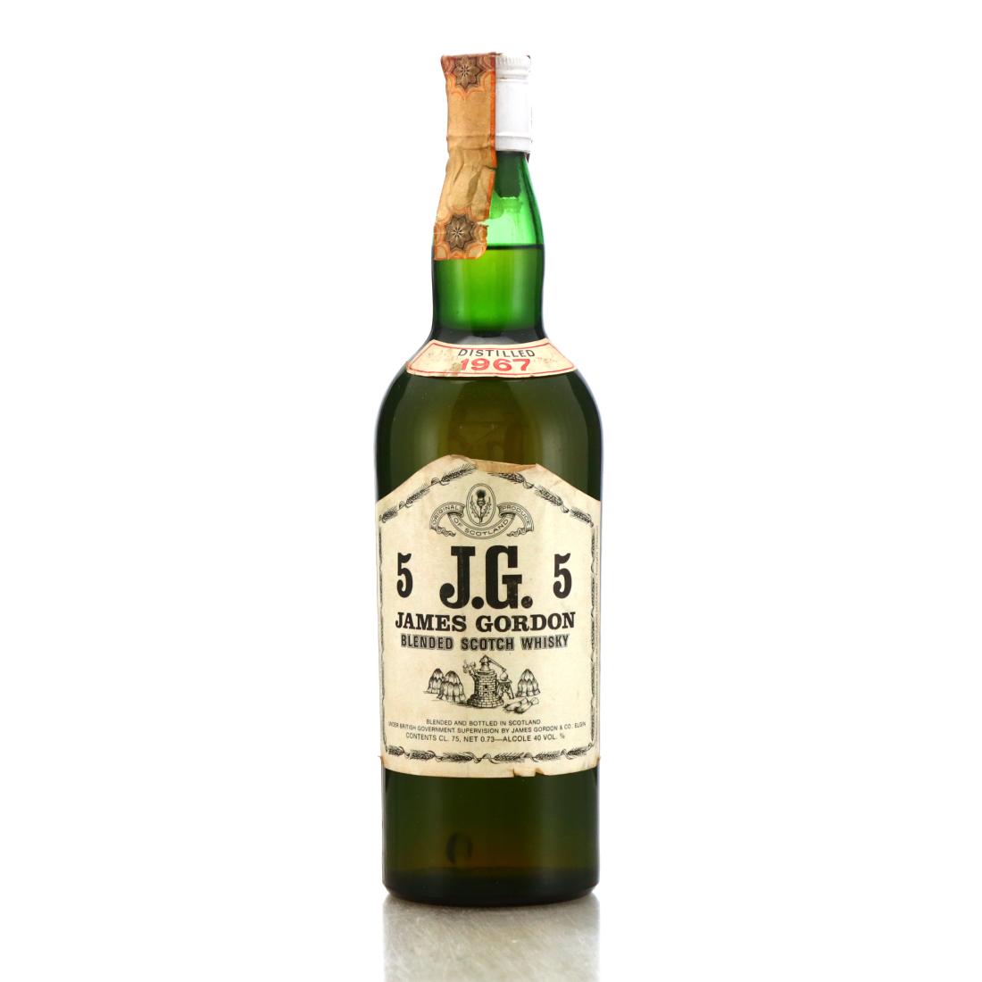 James Gordon 1967 'J.G. 5' Scotch Whisky Whisky | Whisky Auctioneer